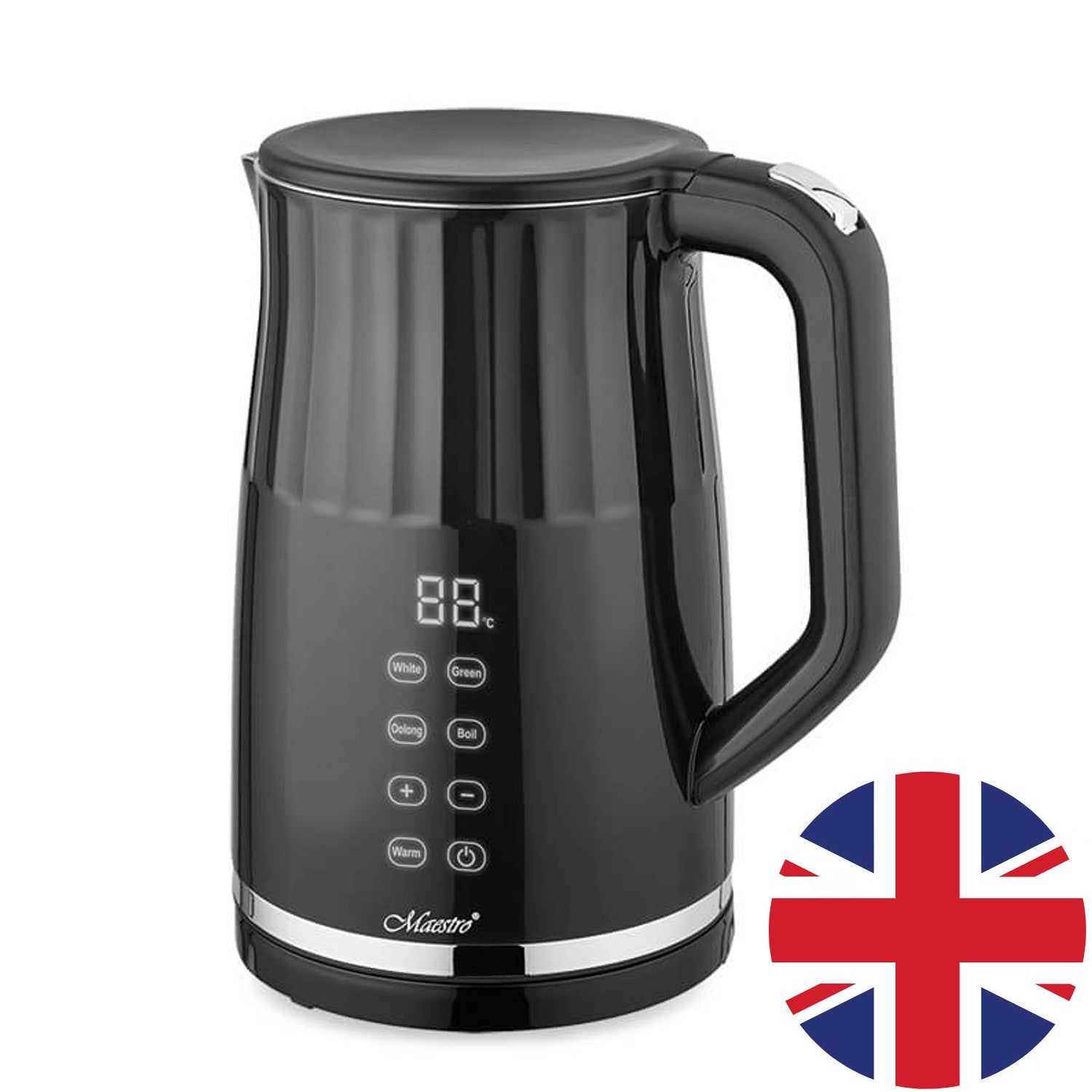 Maestro MR-039 Electric Kettle Cordless Touch Panel, 1.7L, 2200W Touch ...
