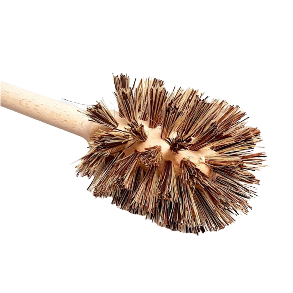 Elegant Starmann Toilet Brush – Beech Wood Handle with Tampico Bristle ...
