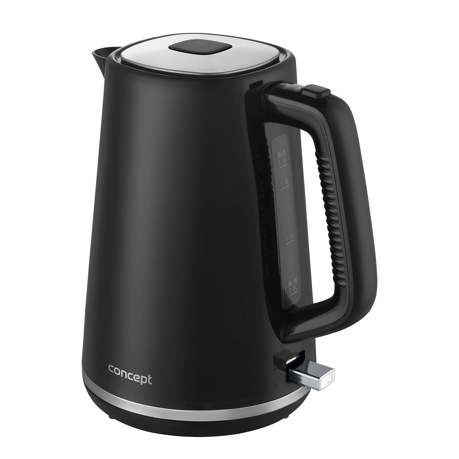 Concept electric kettle, 2200W, 1.7l, black, RK2375 – Euroelectronics UK