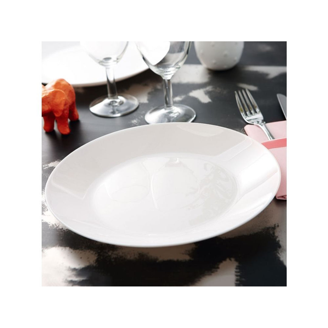 Luminarc dinner plate, round, 25 cm, white, Arcopal Zelie ...