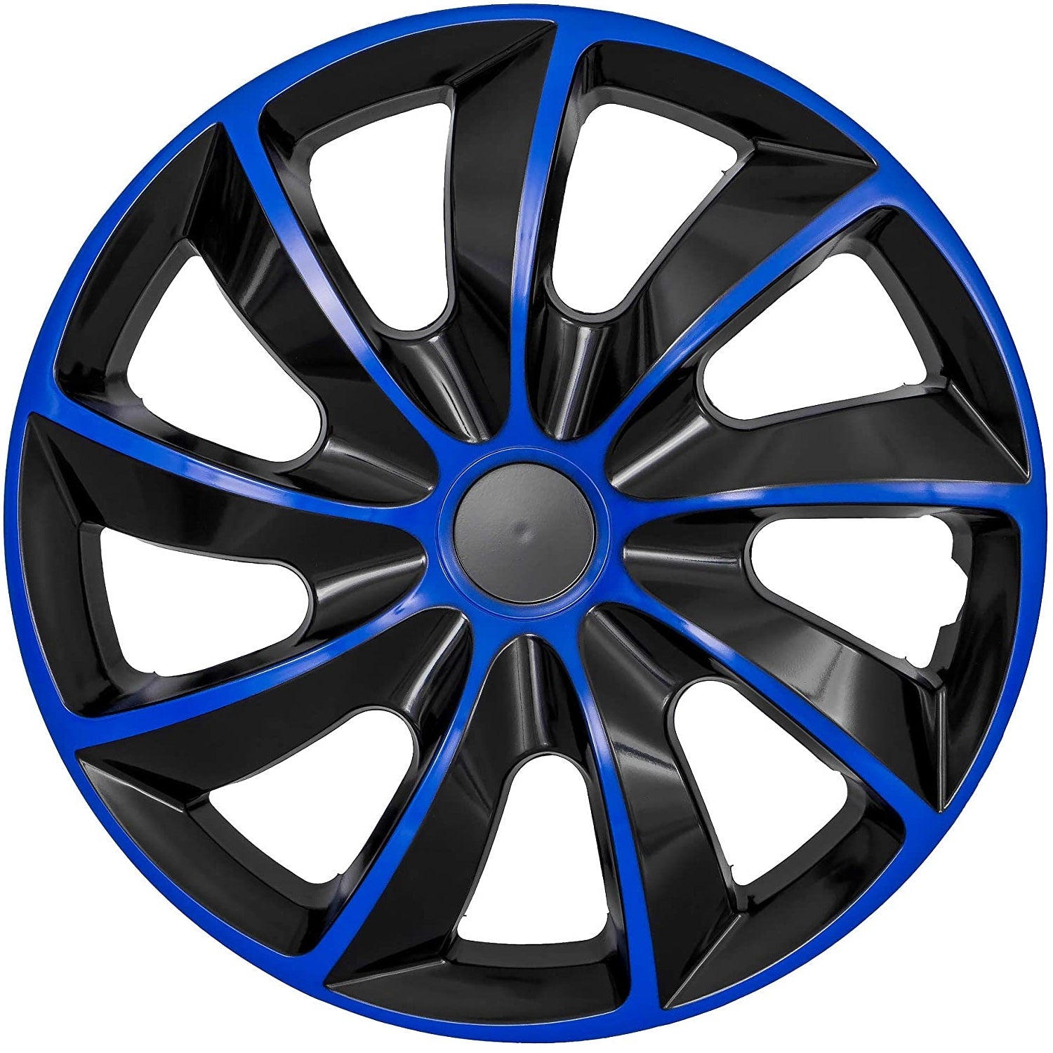 Universal hubcap 17'' NRM Quad blue-black 1 piece wheel trim ...
