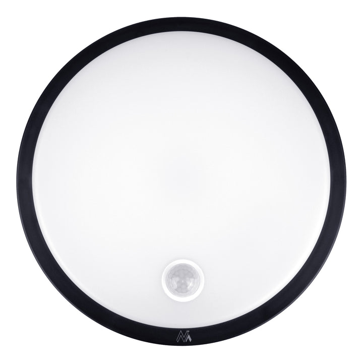 Maclean LED lamp with motion sensor, PIR sensor, black, 10W, IP65, 100 ...