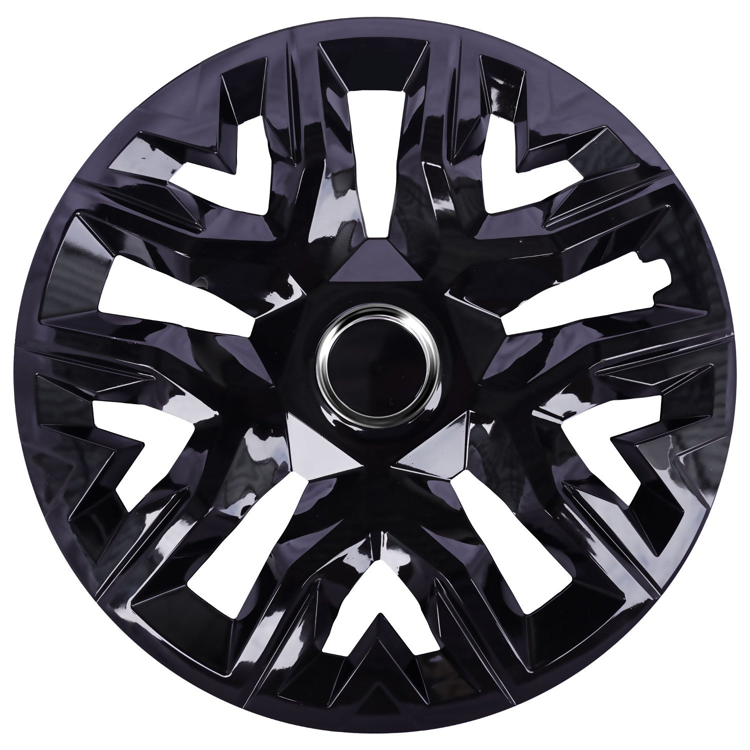 Universal hubcap 15'' NRM Perfecto black 1 piece – Euroelectronics UK