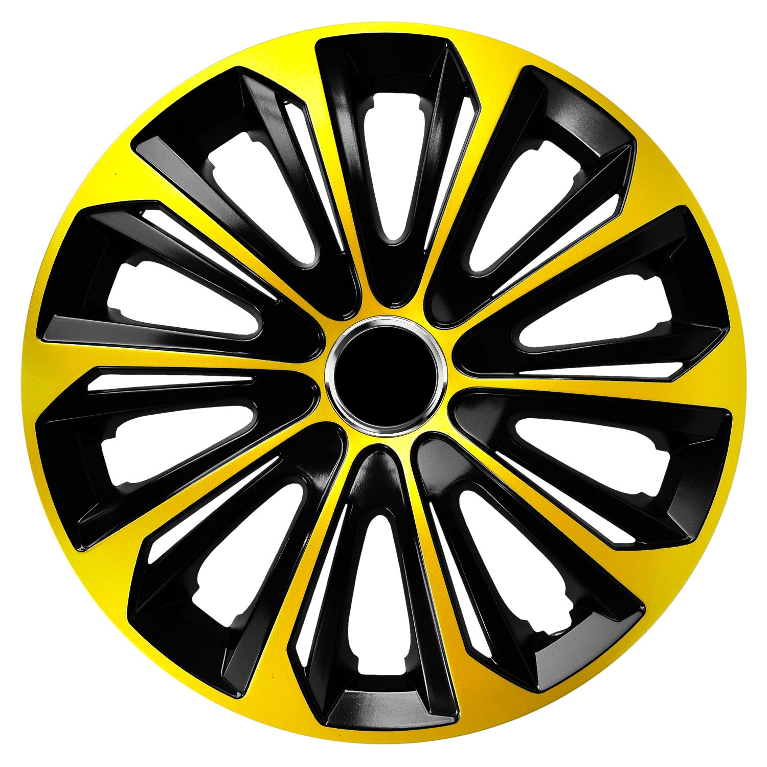 Universal hubcap 15'' NRM Extra Strong gold-black 1 piece ...