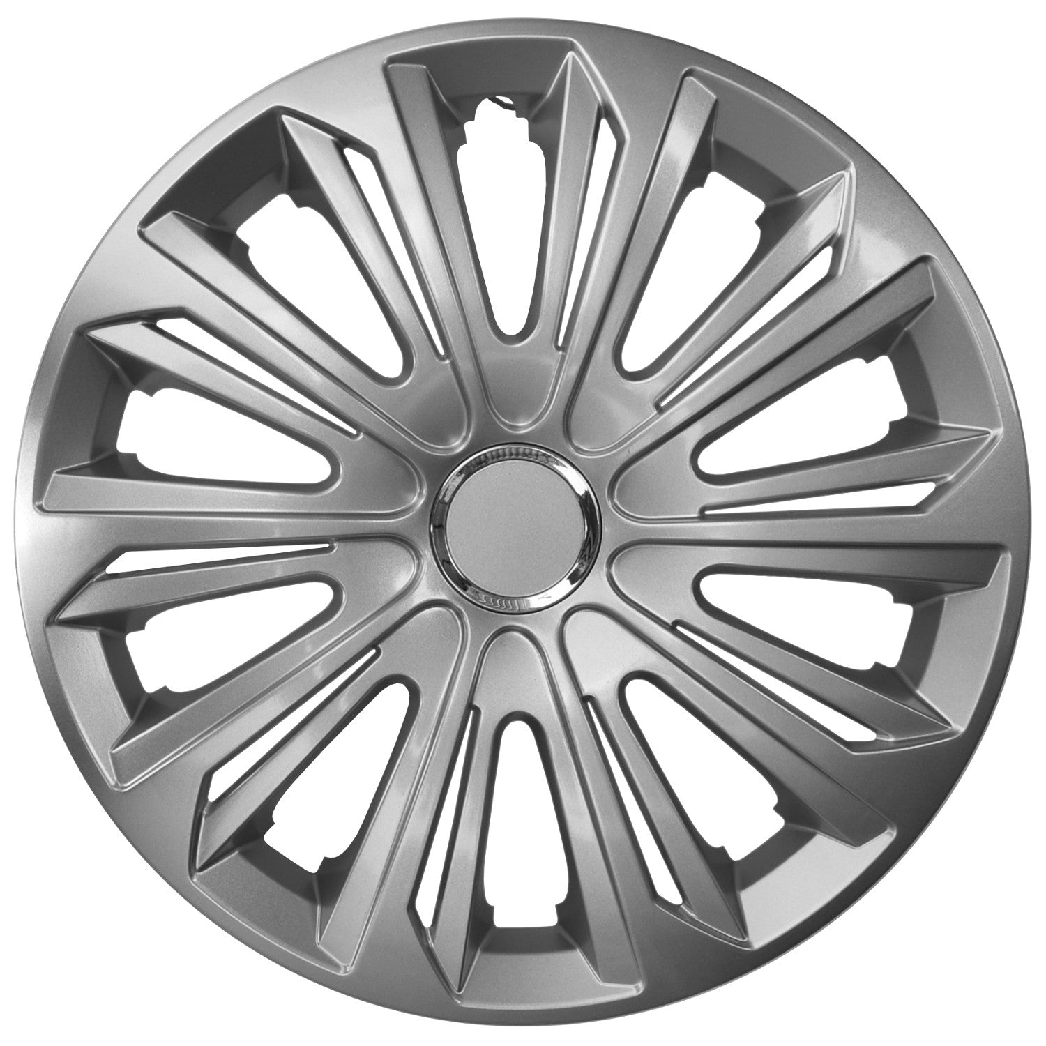 Universal hub cap 16'' NRM Strong silver lacquered 1 piece ...