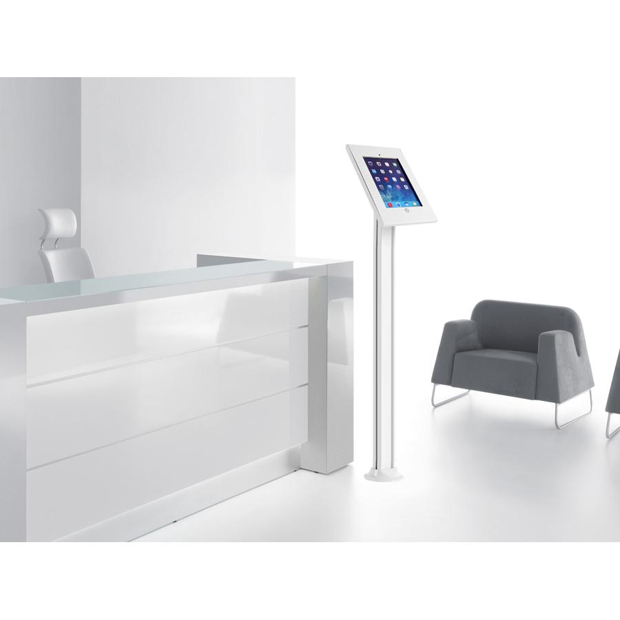 Maclean MC-678 Tablet iPad Stand Floor Bracket Holder Anti Theft Lock ...