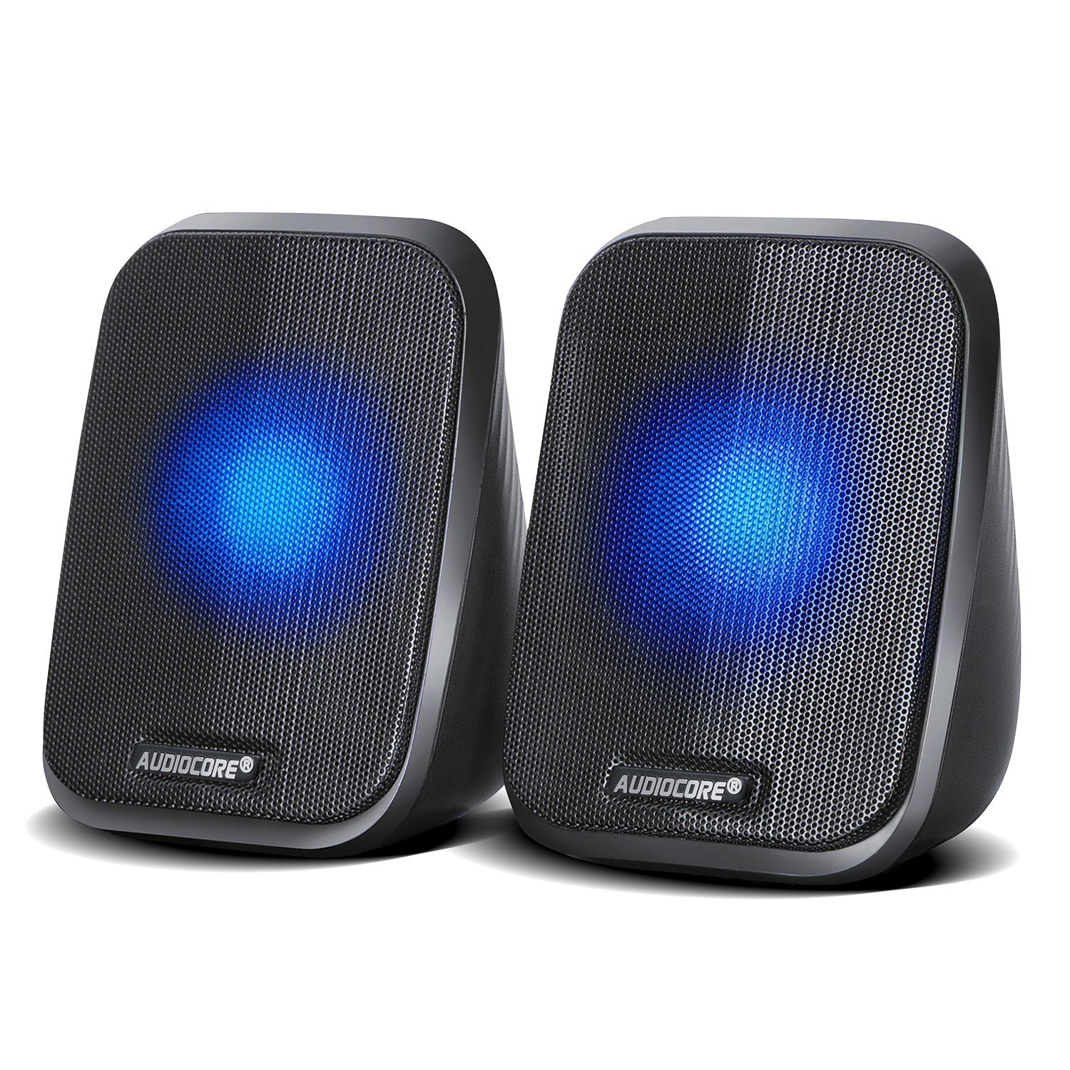 Audiocore AC835 2.0 Stereo Speakers With LED Backlighting For PC Lapto ...
