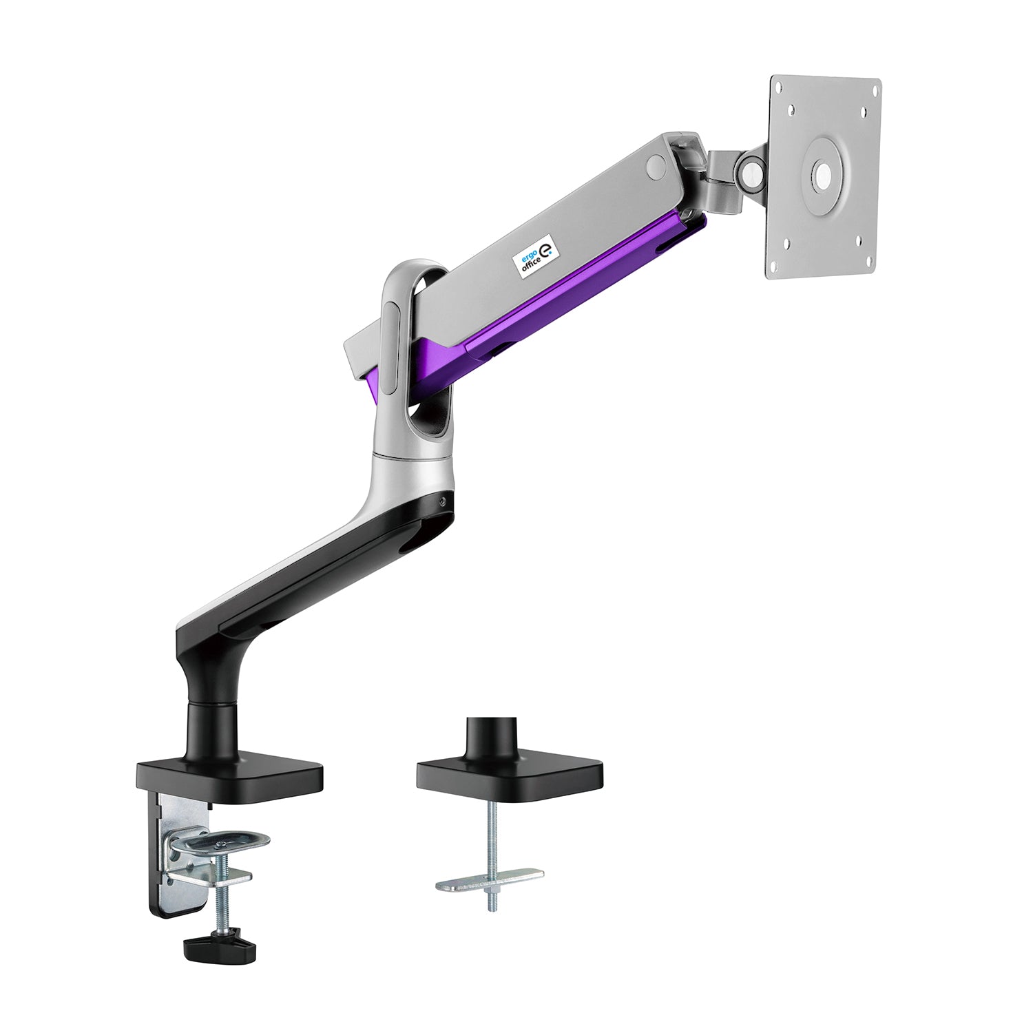 Ergo Office ER-436 1-Fold Premium Monitor Mount with Gas Spring 17"-32 ...