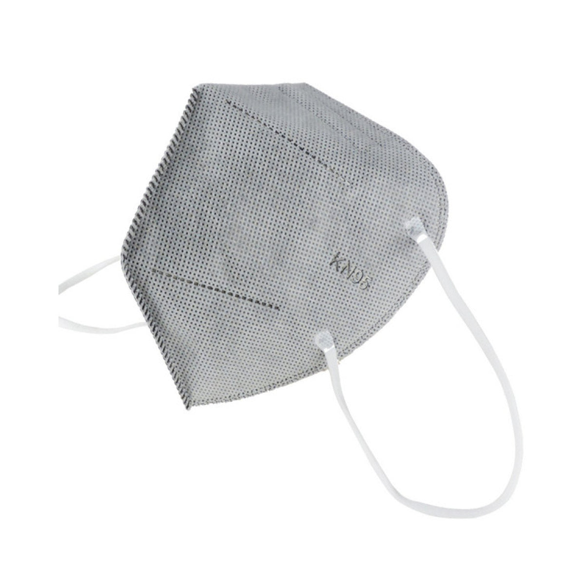 Filtering mask KN95 gray with a valve - 5 layers of polypropylene non ...
