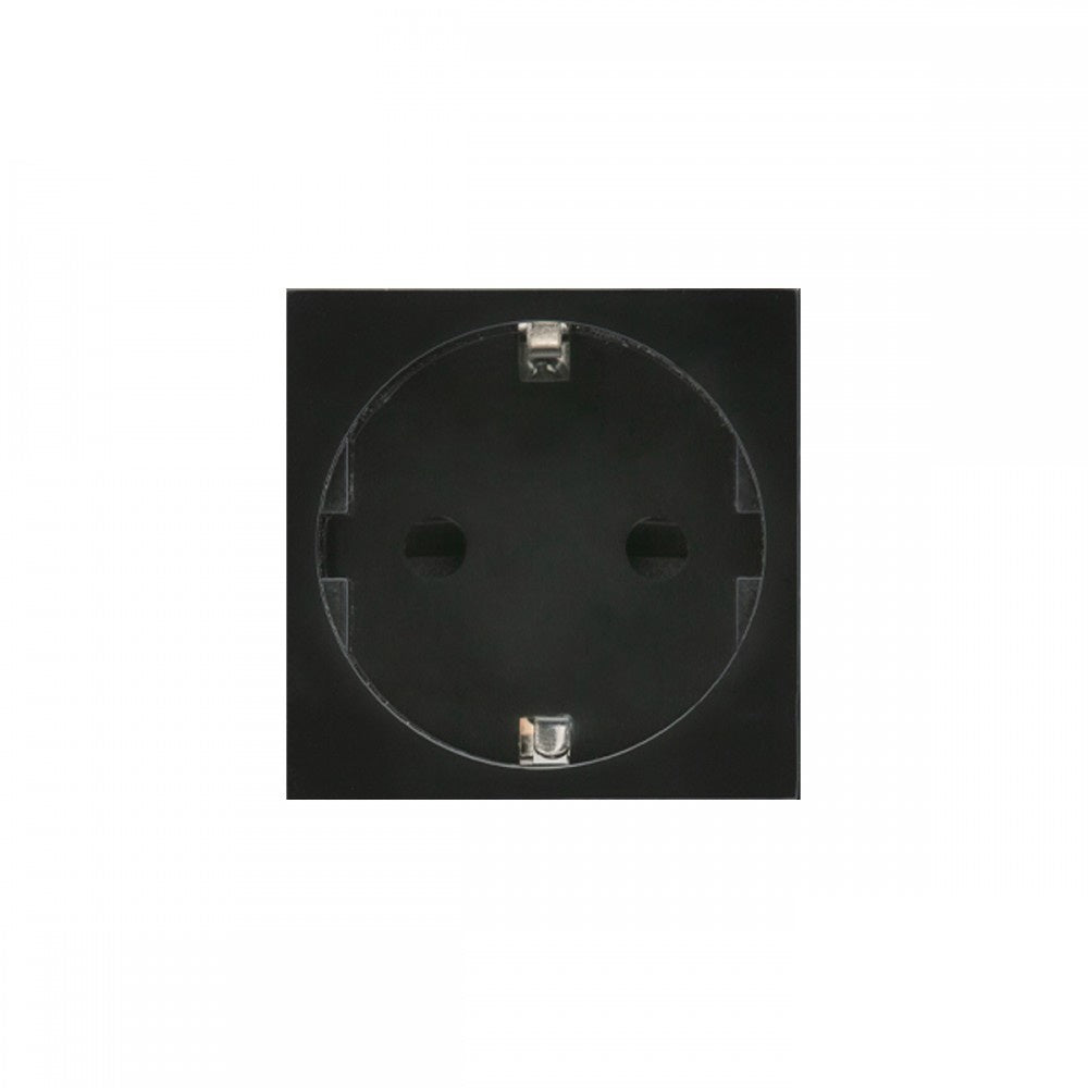 Maclean F-type (German) socket, fits glass frames, black MCE719B ...