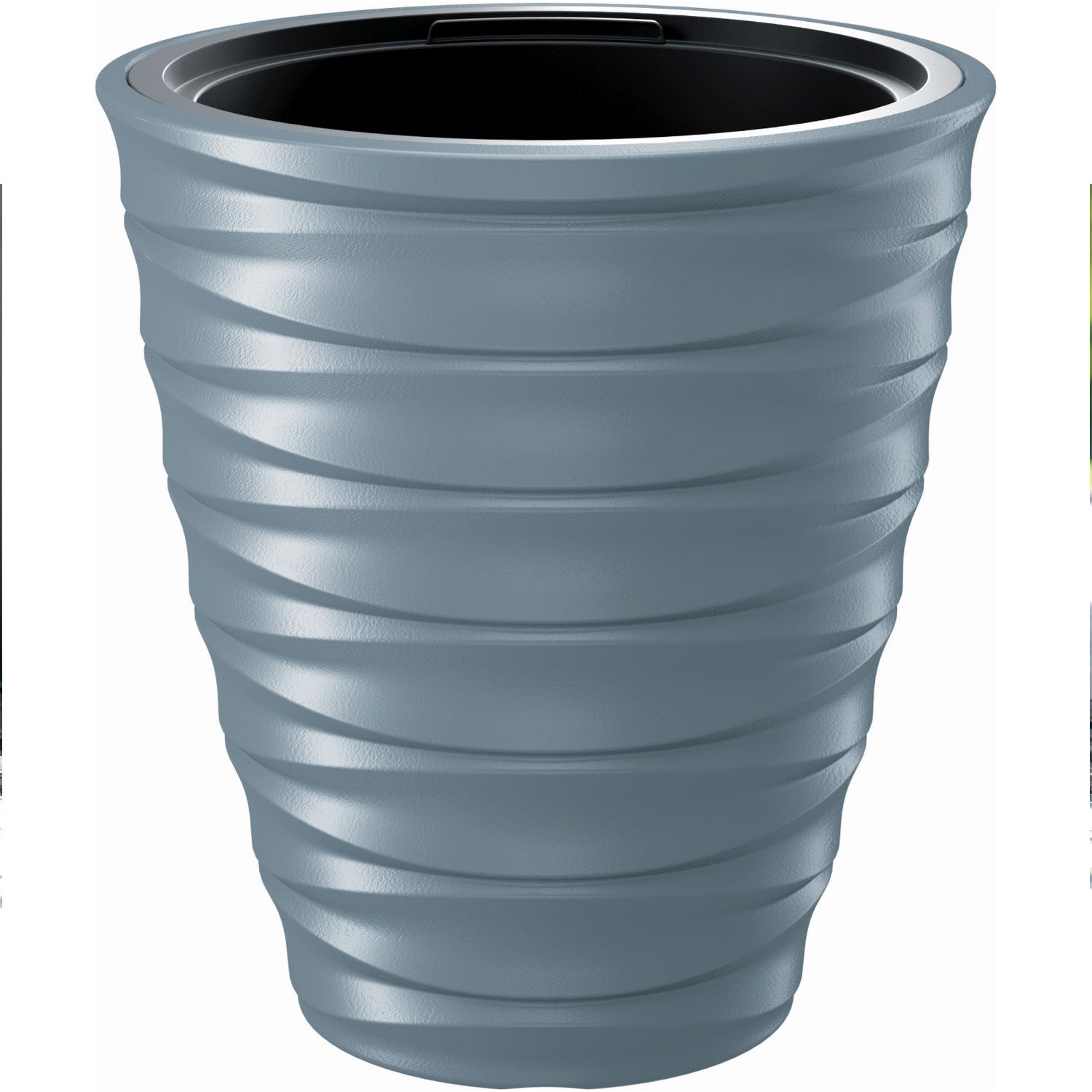 Prosperplast Freze DBFE400-443U Round Planter Flower Pot 28L Grey with ...