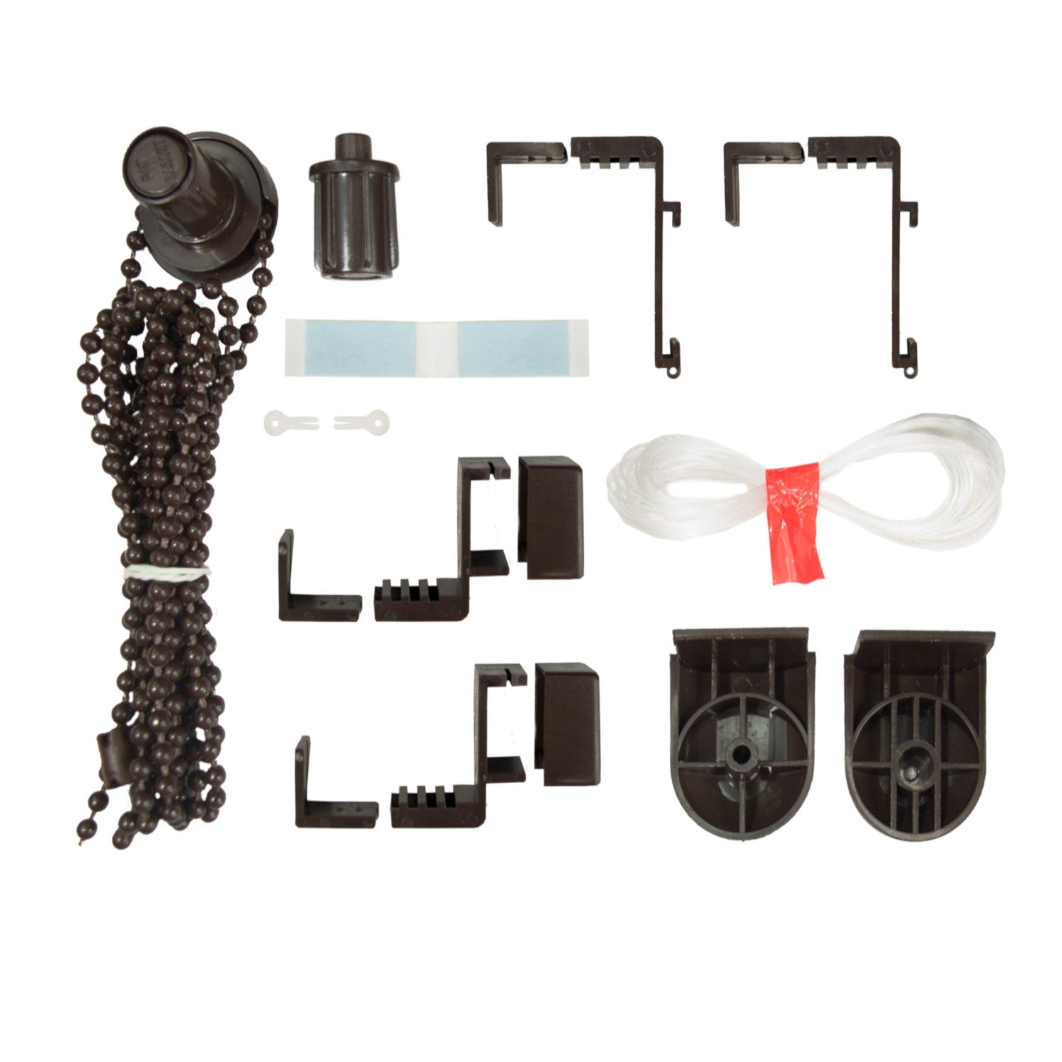 Roller Window Blinds Chain Mechanism Set - Mini - Brown 17 mm ...