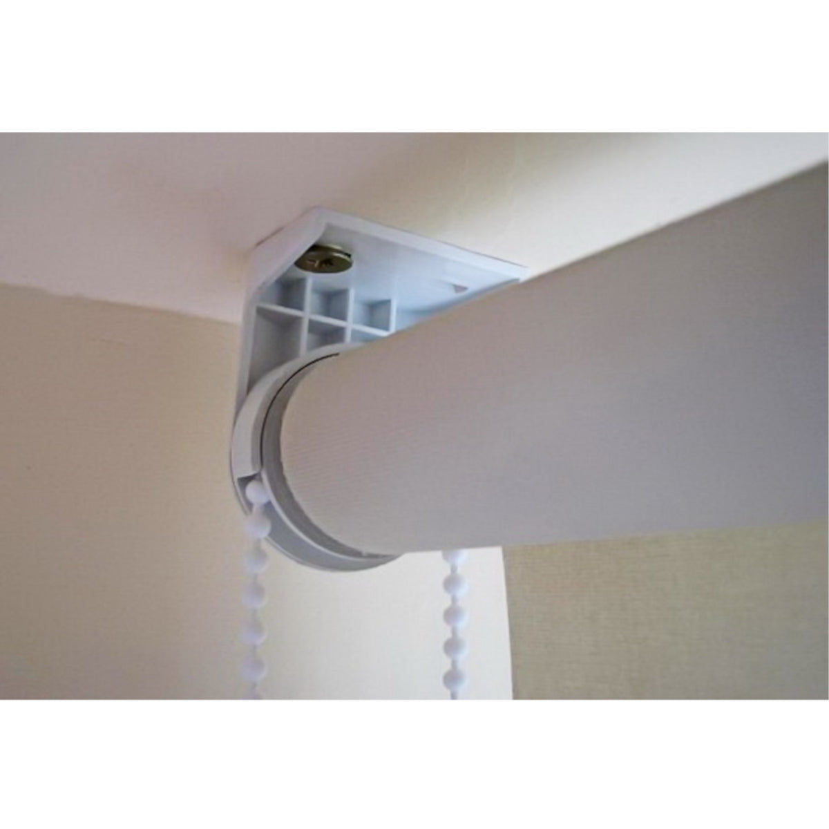 Outside Mount Roller Blinds Mounting Accessories White for Tubes with ...