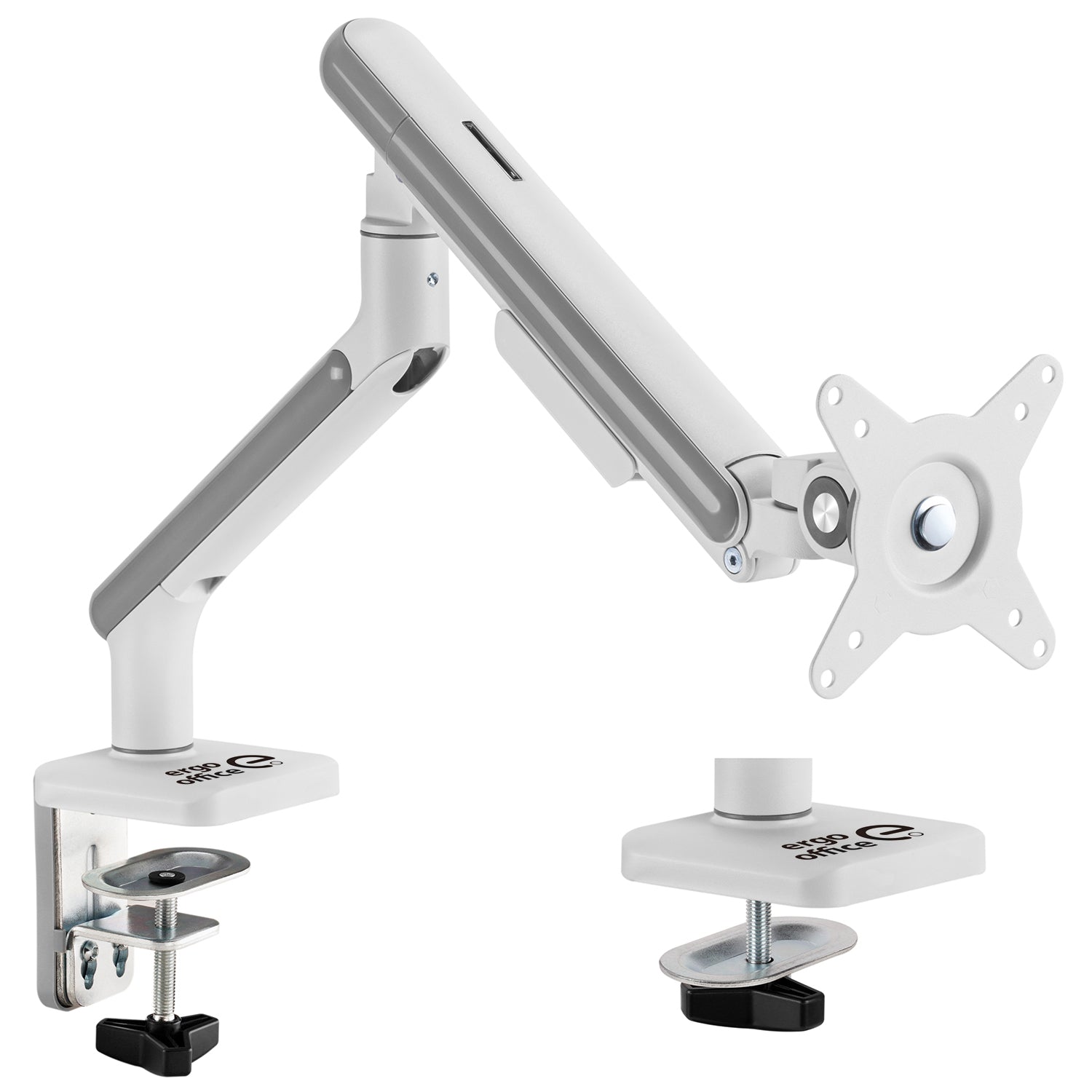 Ergo Office ER-751 Monitor Desk Mount Gas Spring 9kg Adjustable VESA 7 ...