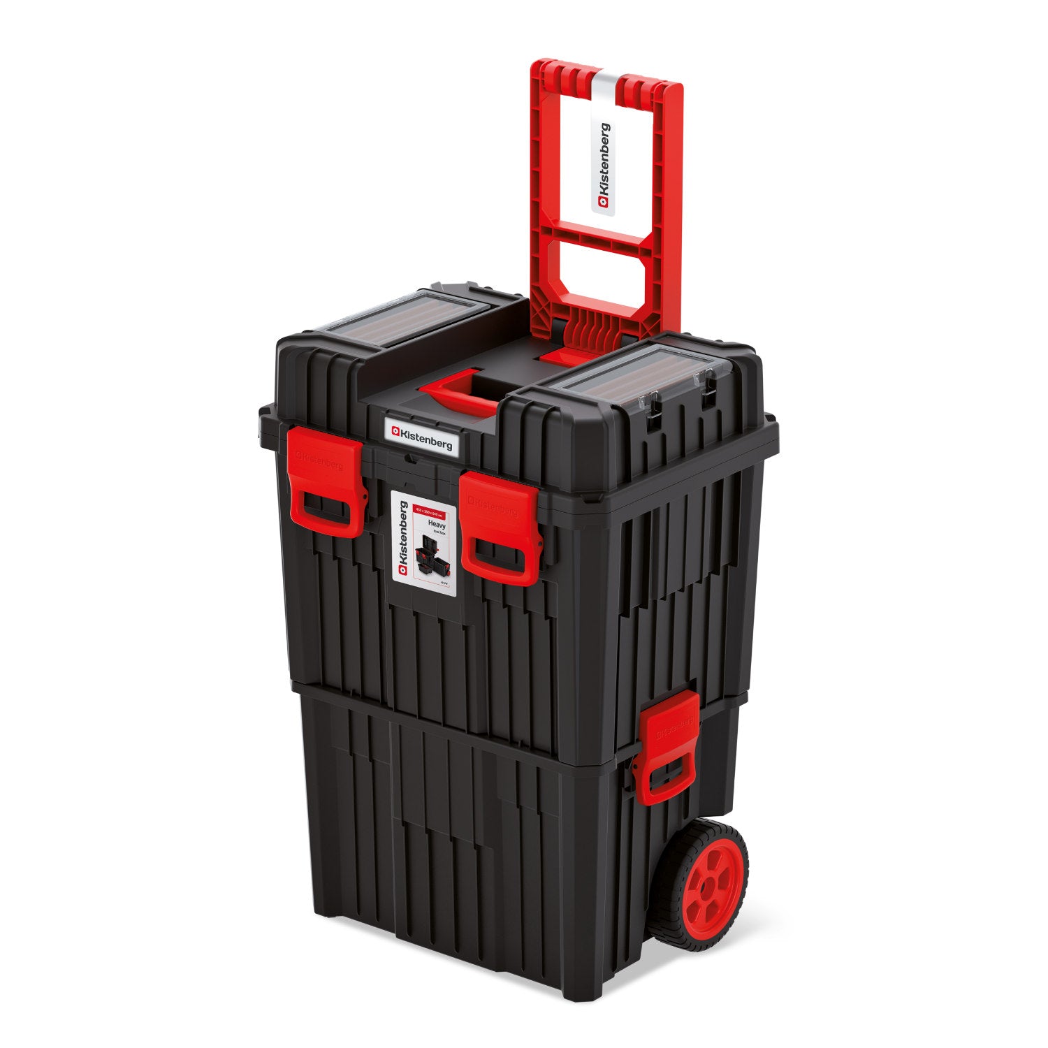 Kistenberg Heavy KHVW Tool Box Cart 3in1 Mobile Storage Tower System w ...