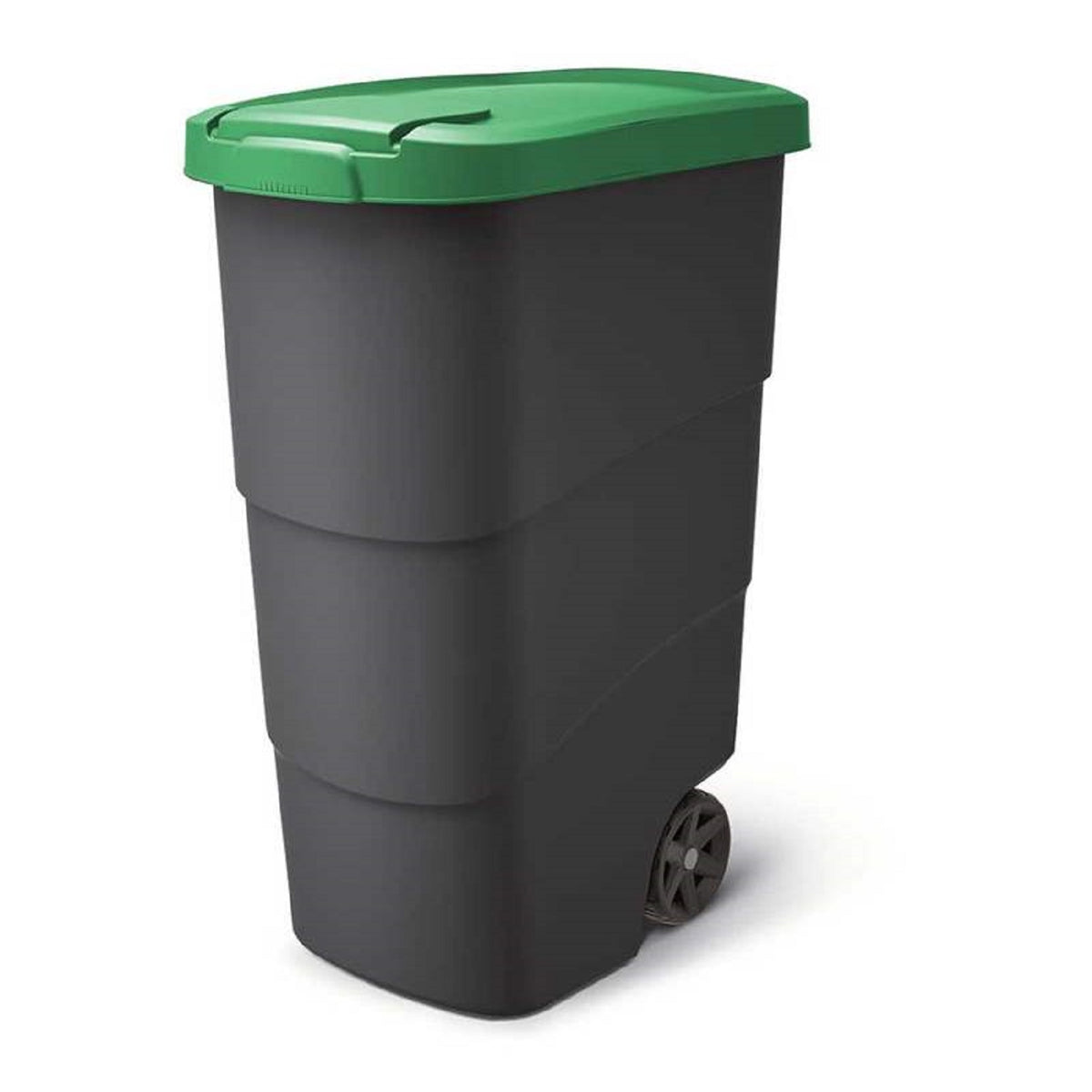 Wheeler 90L Wheelie Bin Trash Can With Wheels And Lid Trash Can Large ...
