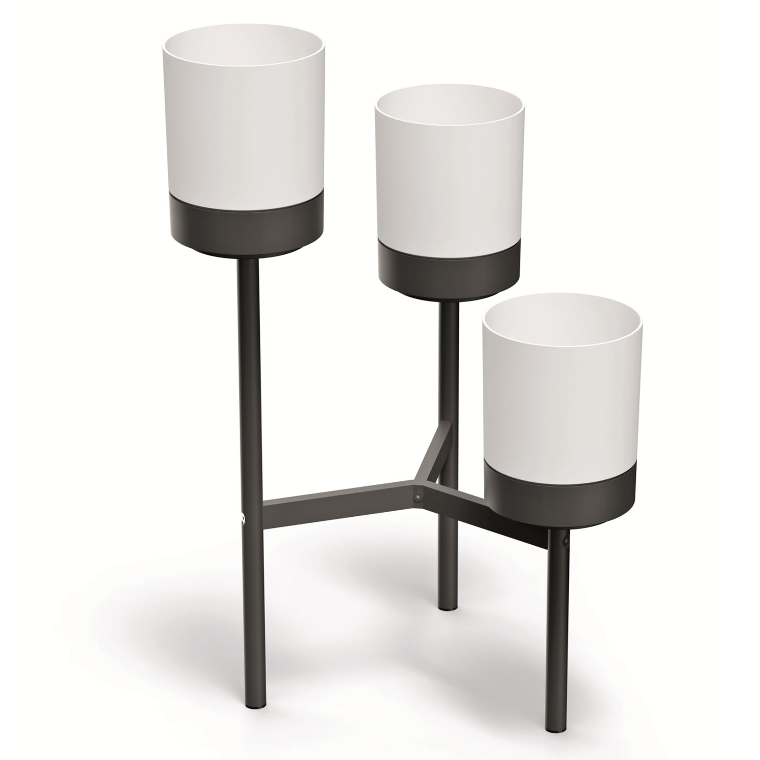 Prosperplast Bloomie Stand Three Legged Flower Stand with 3 Pots Plant ...